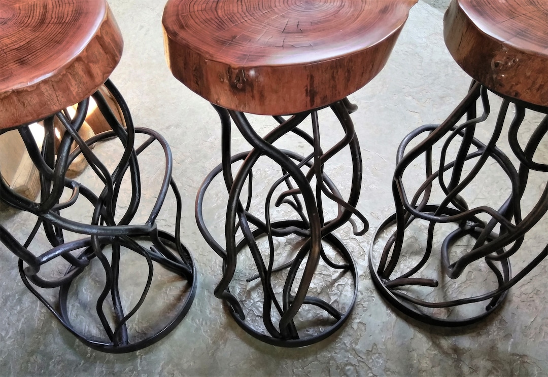Live edge bar stools store