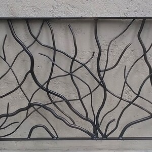 Woven Twigs and Branches Forged Iron Metal - Etsy