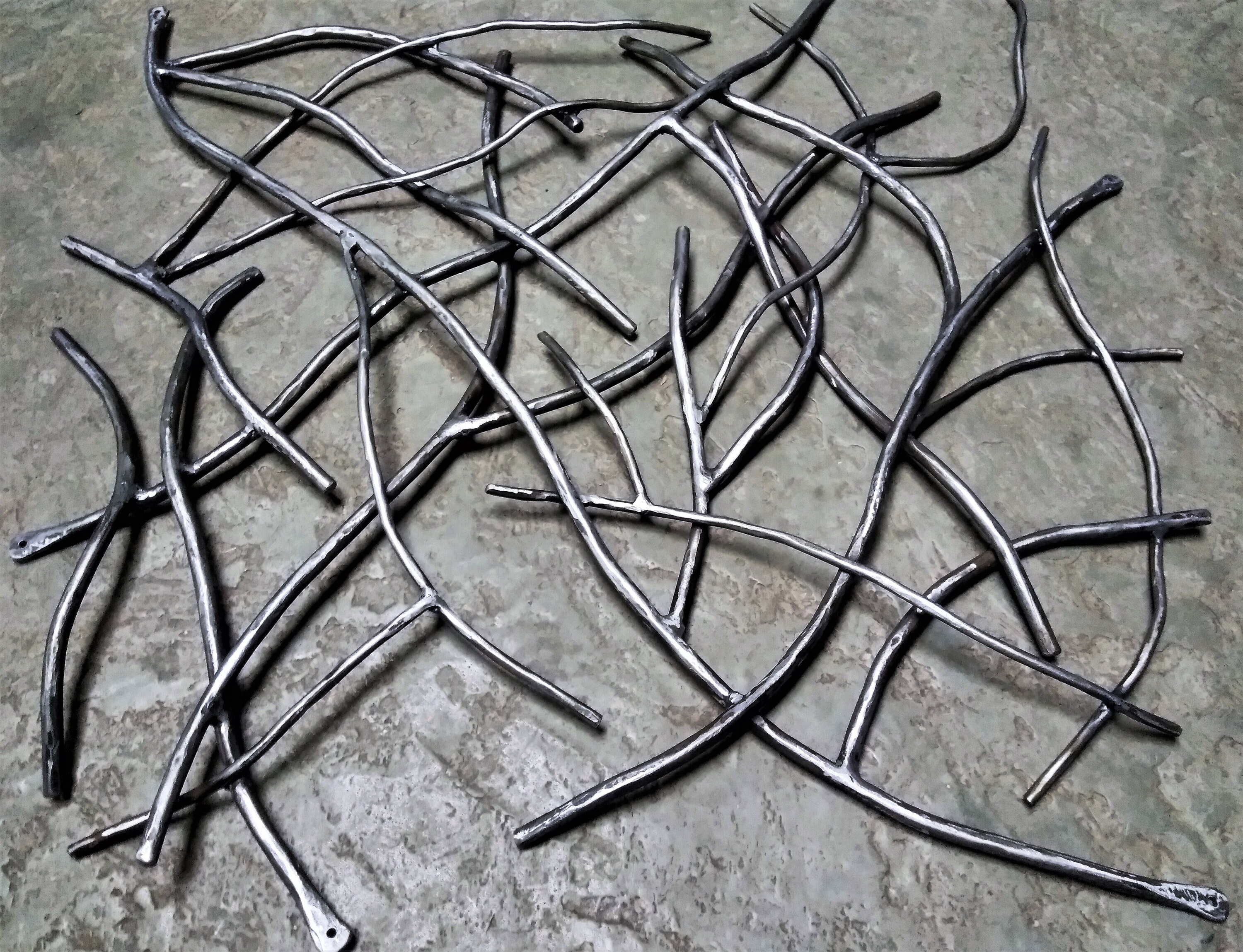 Forest Iron Forged Branches Grille/room Divider/gates/fencing/ - Etsy