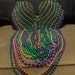 Carnival/mardi Gras Beaded Bra Mardi Bra - Etsy