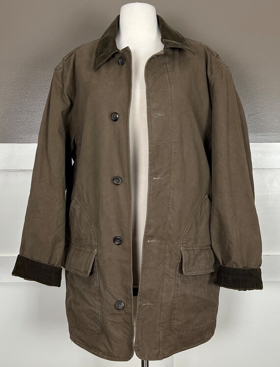 early 2000s vintage GAP chore jacket, brown, mens siz… - Gem