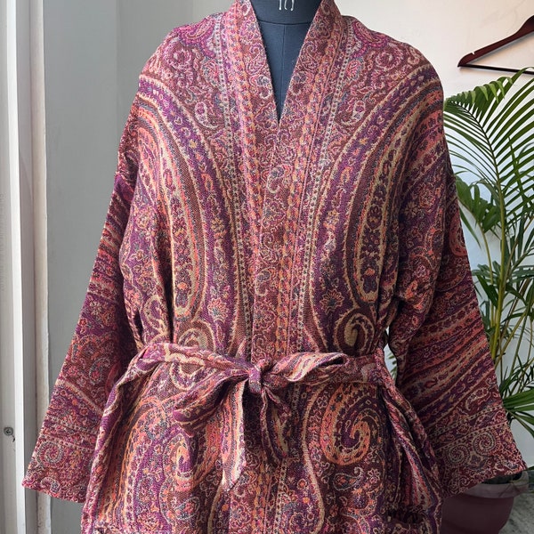 Wool Robe - Etsy