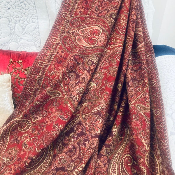 Paisley Throw - Etsy UK