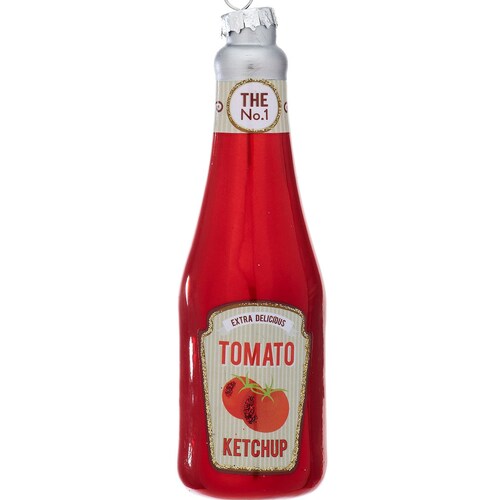 Tomato Ketchup Bottle Red Sauce Shaped Bauble Hanging - Etsy