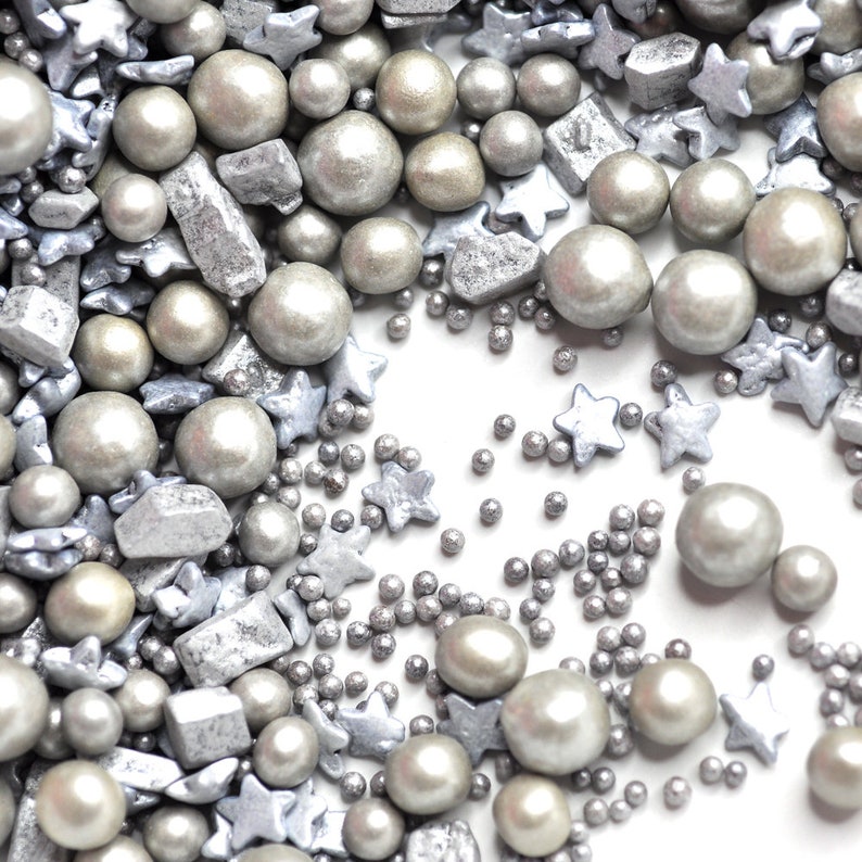 Moon and Stars Stars Natural Colour Cake Sprinkles Suitable - Etsy