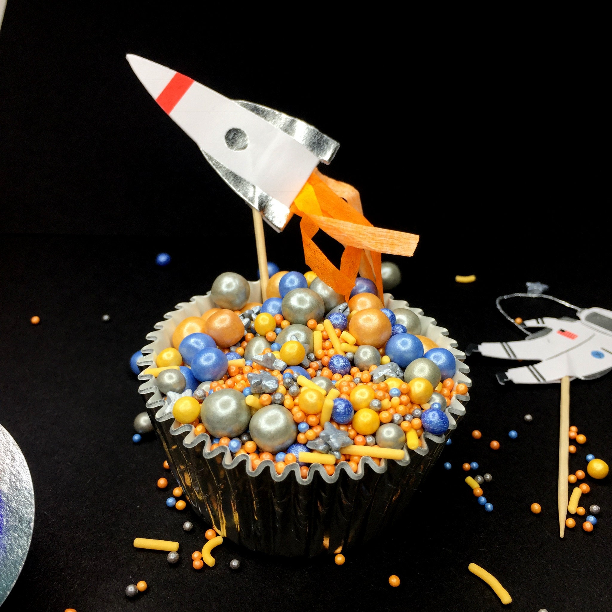 Jazzy Jupiter Mix Natural Sprinkles Suitable for Vegans Gluten - Etsy