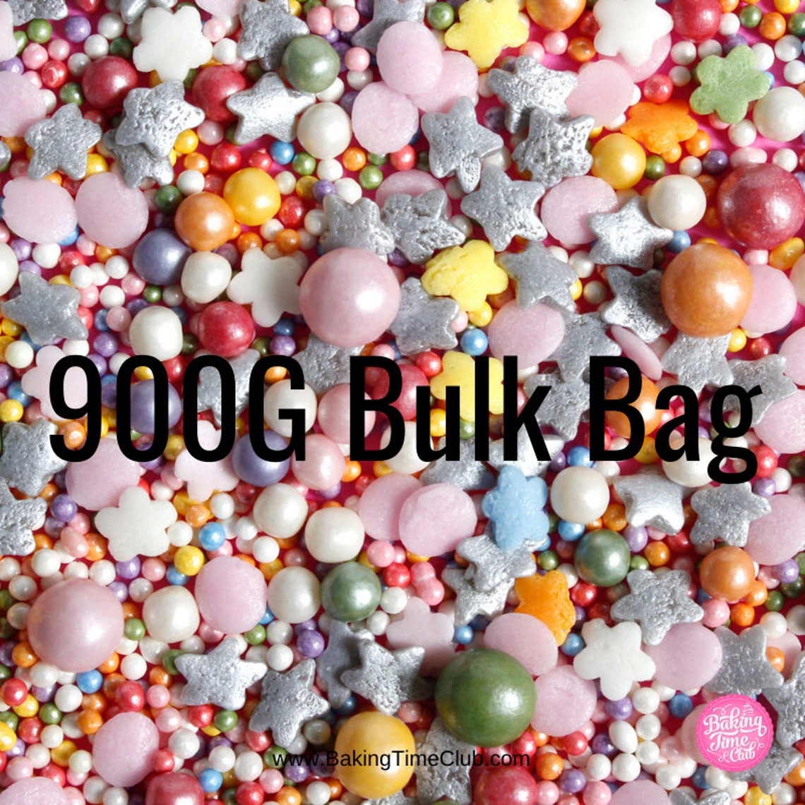 Bulk Bag Confetti Explosion Mix Edible Cake Sprinkles | Etsy