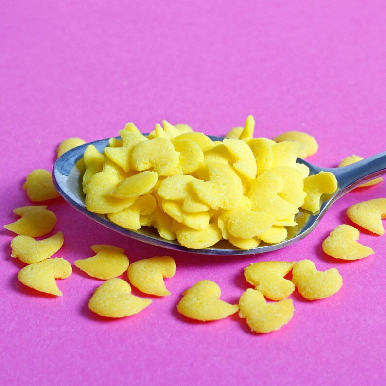 Bulk Bag Yellow Ducks Natural Cake Sprinkles Suitable for | Etsy