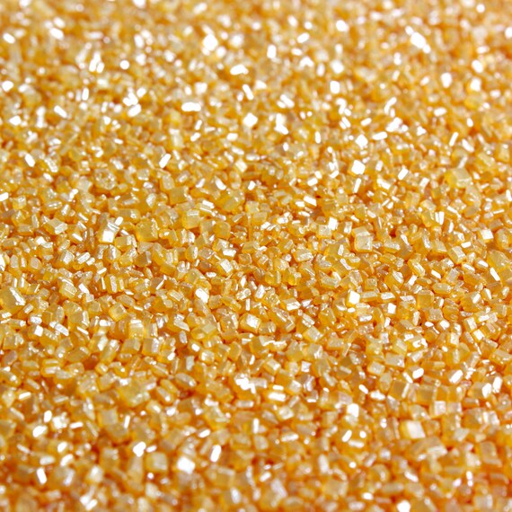 Gold Glitter Sugar