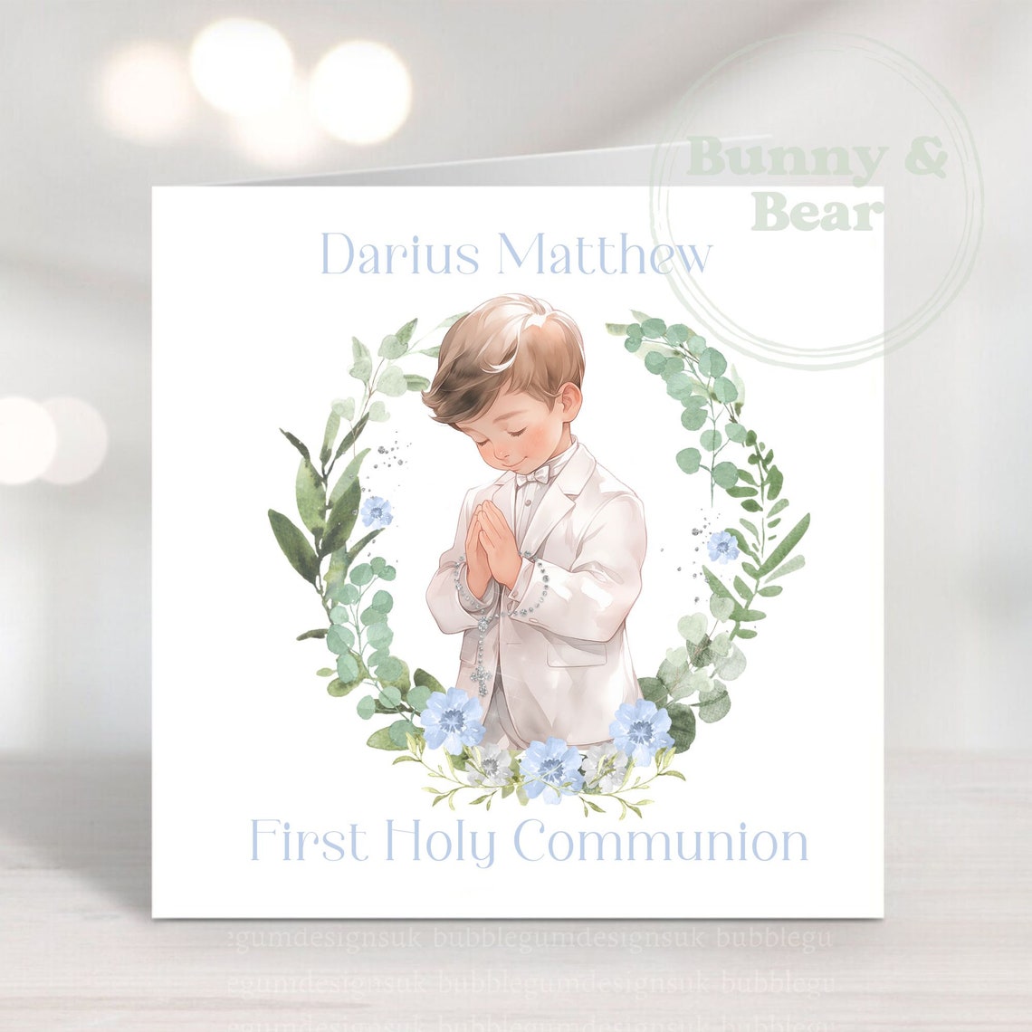 First Holy Communion Praying Boy PNG, Boy 1st Communion Sublimation ...