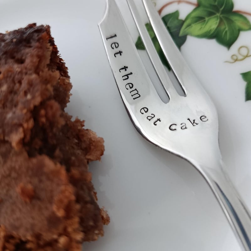 Silver Metal Cake Plate - Etsy UK