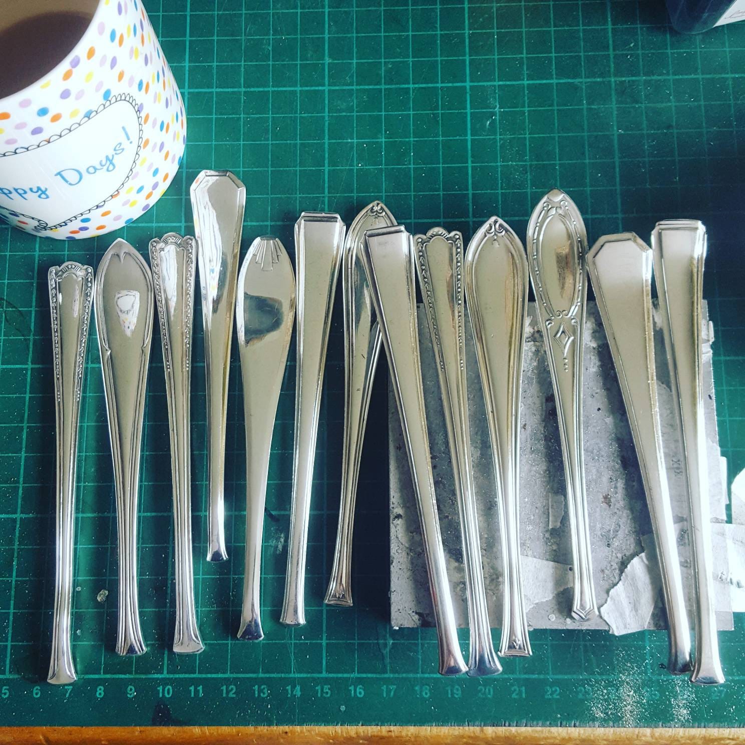 Gin Cocktail Masher Stirrer Mixer. Handstamped Vintage - Etsy