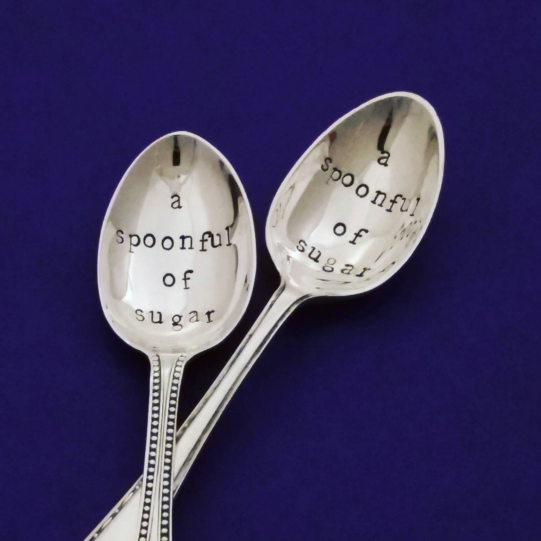 Mary Poppins Spoonful of Sugar. Teaspoon, Vintage Silver Plated ...