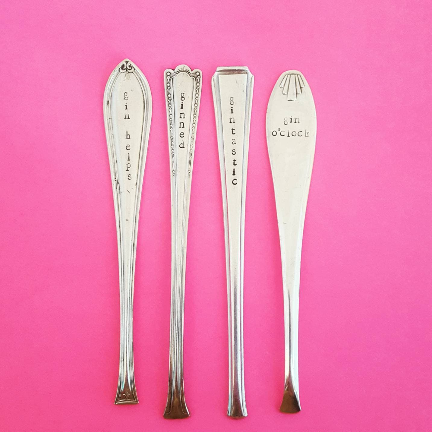 Gin Cocktail Masher Stirrer Mixer. Handstamped Vintage | Etsy