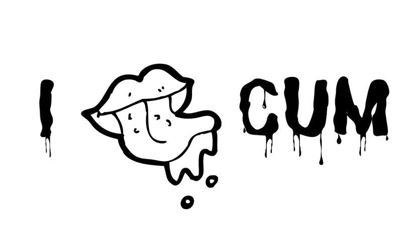 I Eat Cum Temporary Tattoo Etsy
