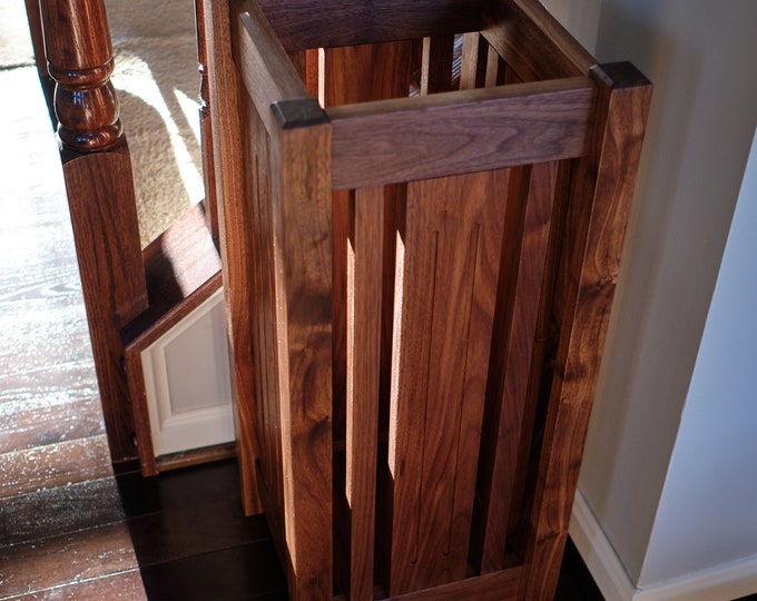 Home Entryway Furniture Stand Elegant Solid Walnut Water Resistant ...