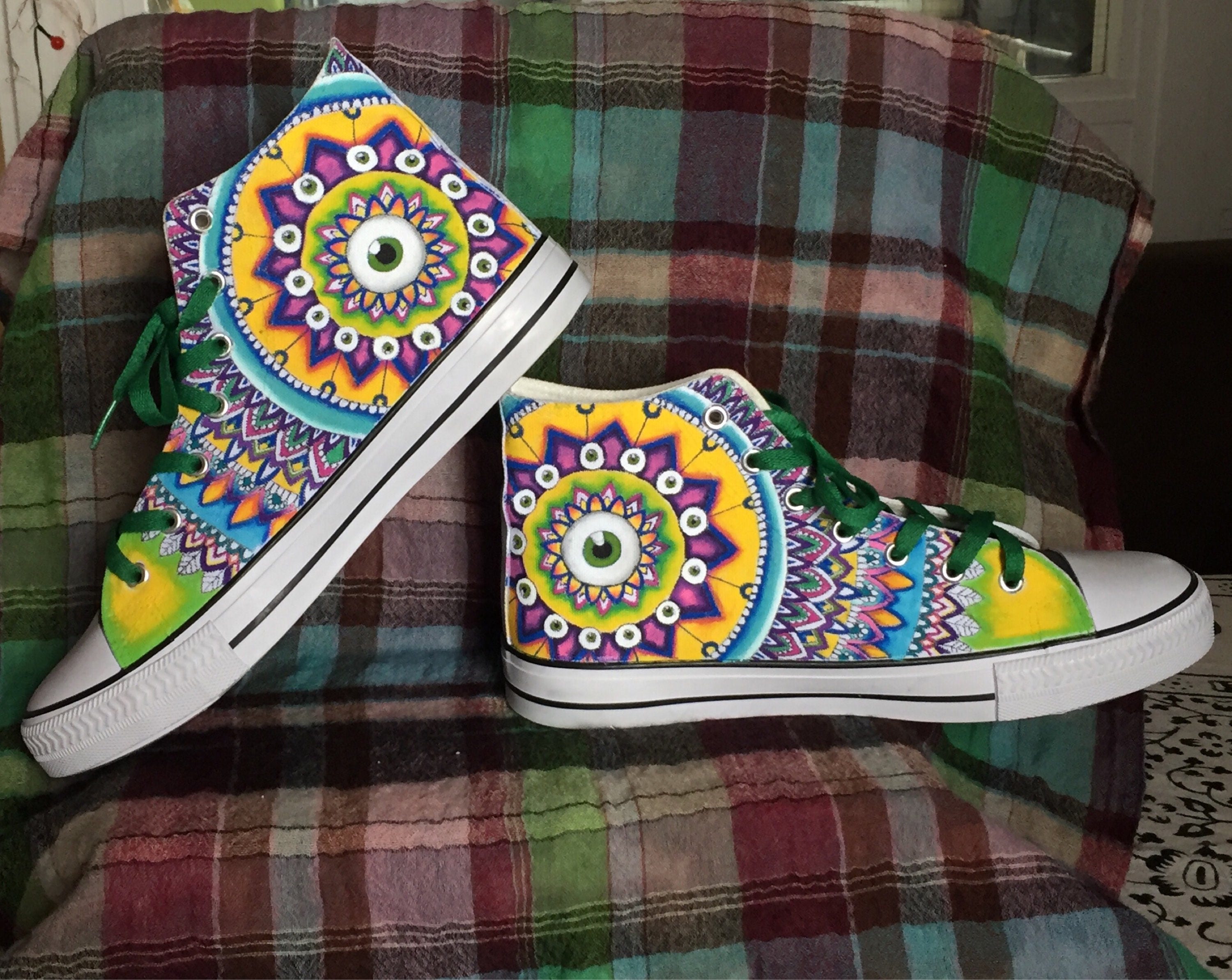 Custom Handpainted Shoes Custom Kicks Custom Sneakers Custom Trainers ...