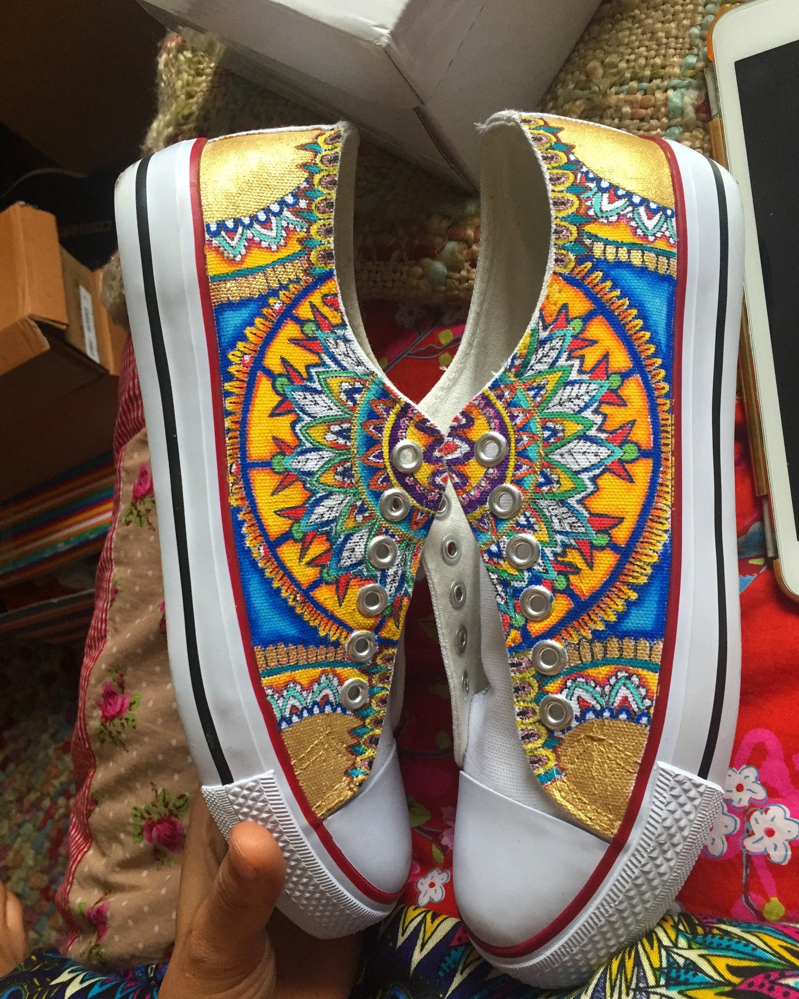 Custom Handpainted Shoes Custom Kicks Custom Sneakers Custom Trainers ...