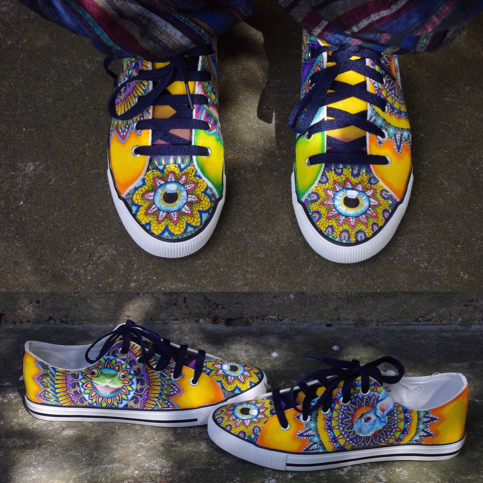Custom Handpainted Shoes Custom Kicks Custom Sneakers Custom Trainers ...