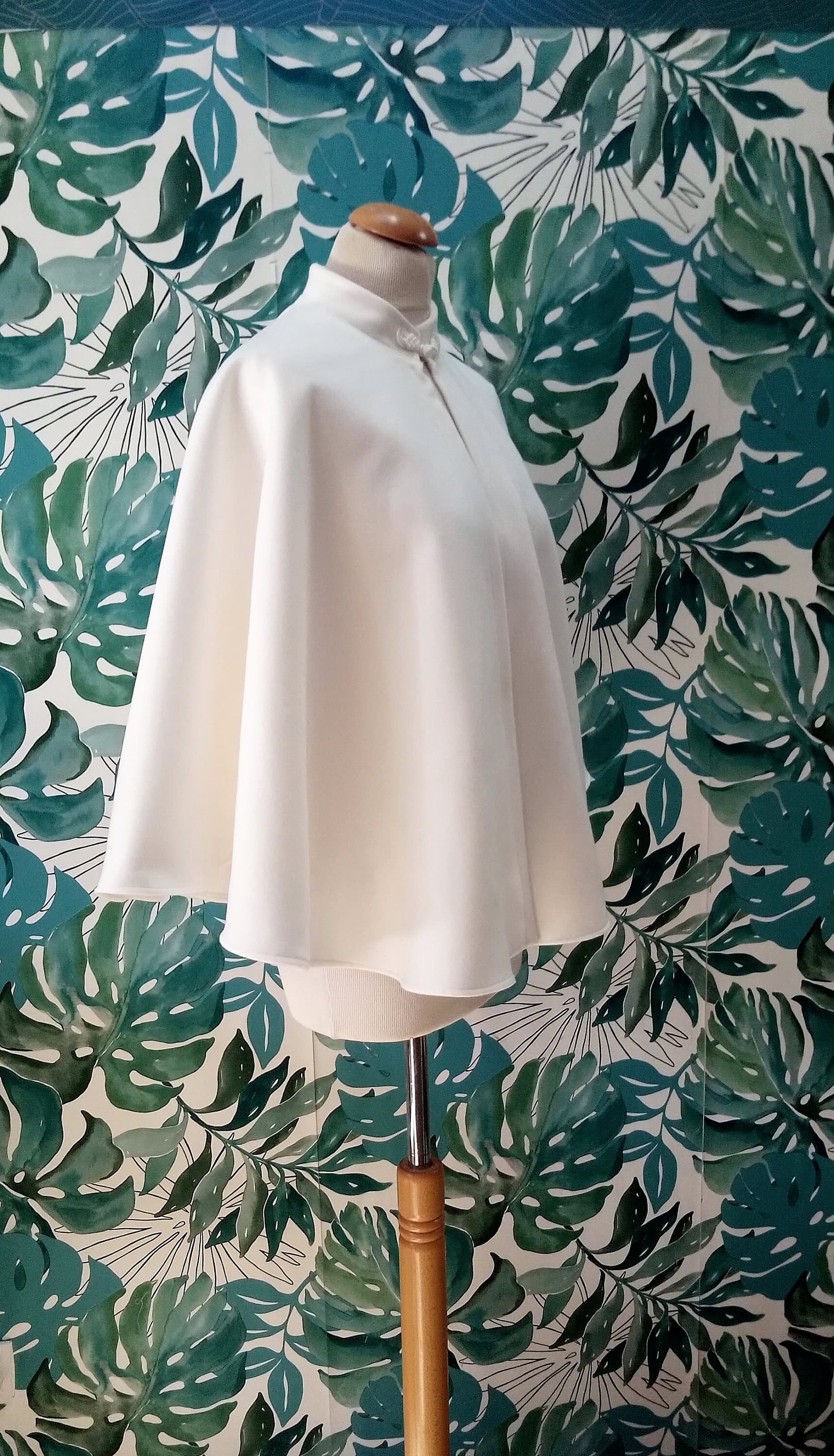 Ivory Bridal Cape | Etsy