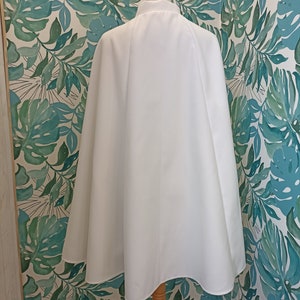 Long Ivory Cape | Bridal Cape | Winter Cape - Etsy