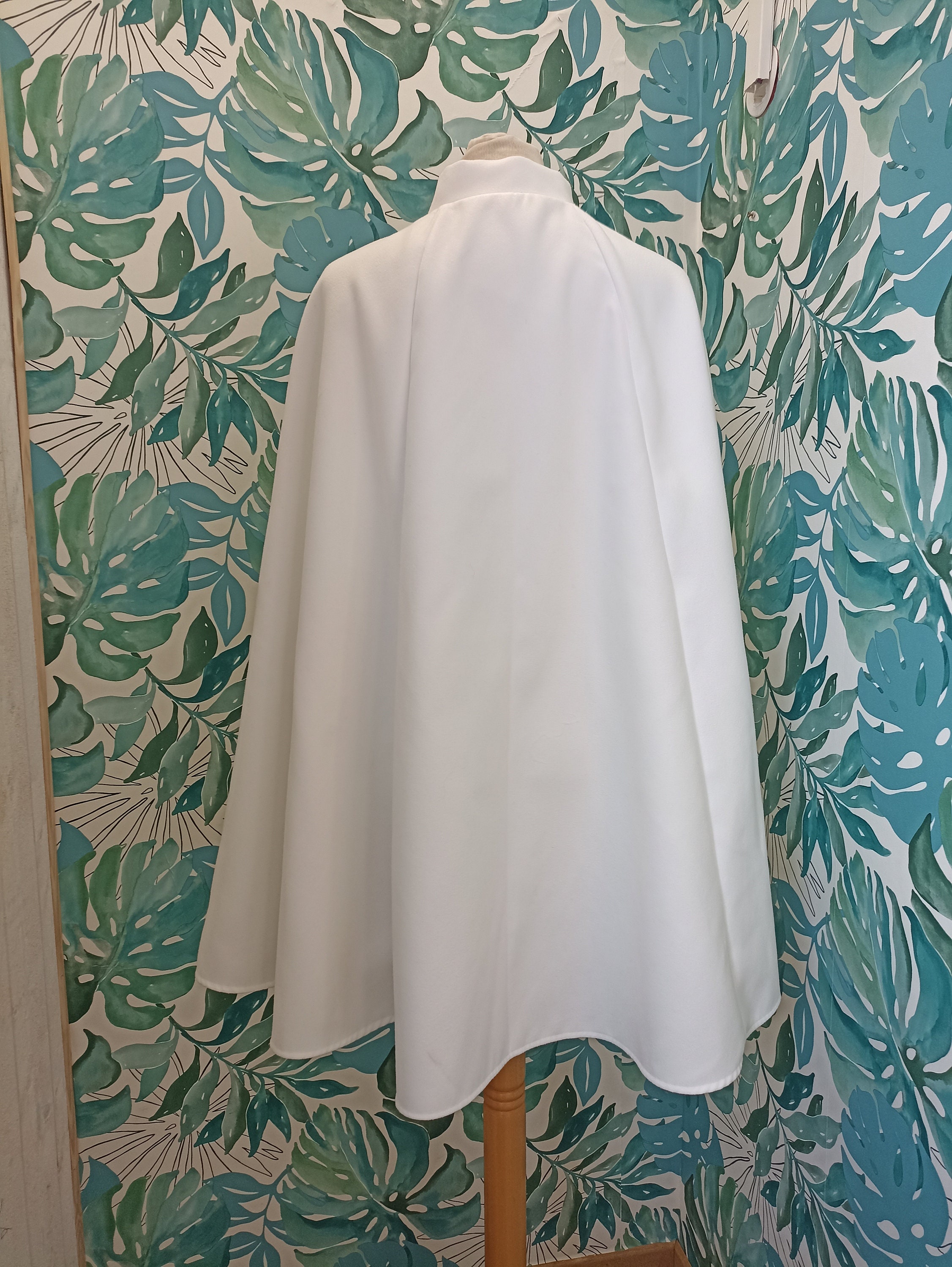 Long Ivory Cape | Bridal Cape | Winter Cape - Etsy