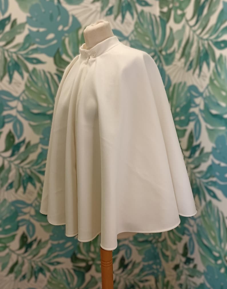 Ivory Bridal Cape - Etsy