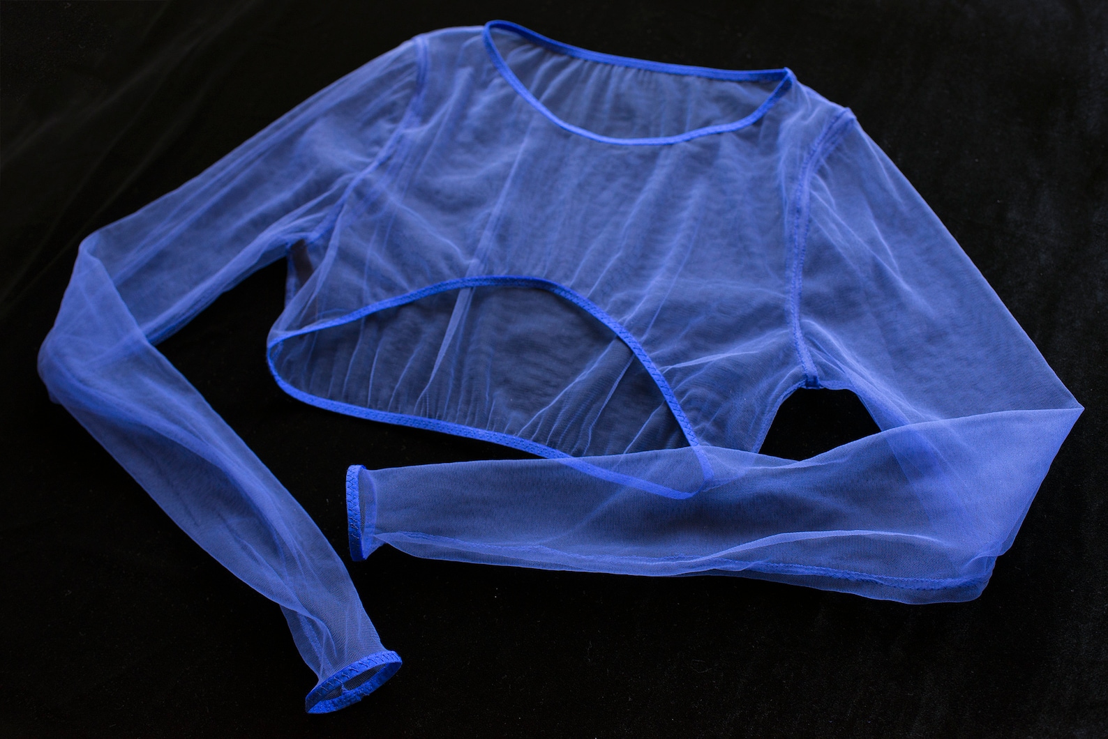 Blue See Through Lingerie Set - Etsy