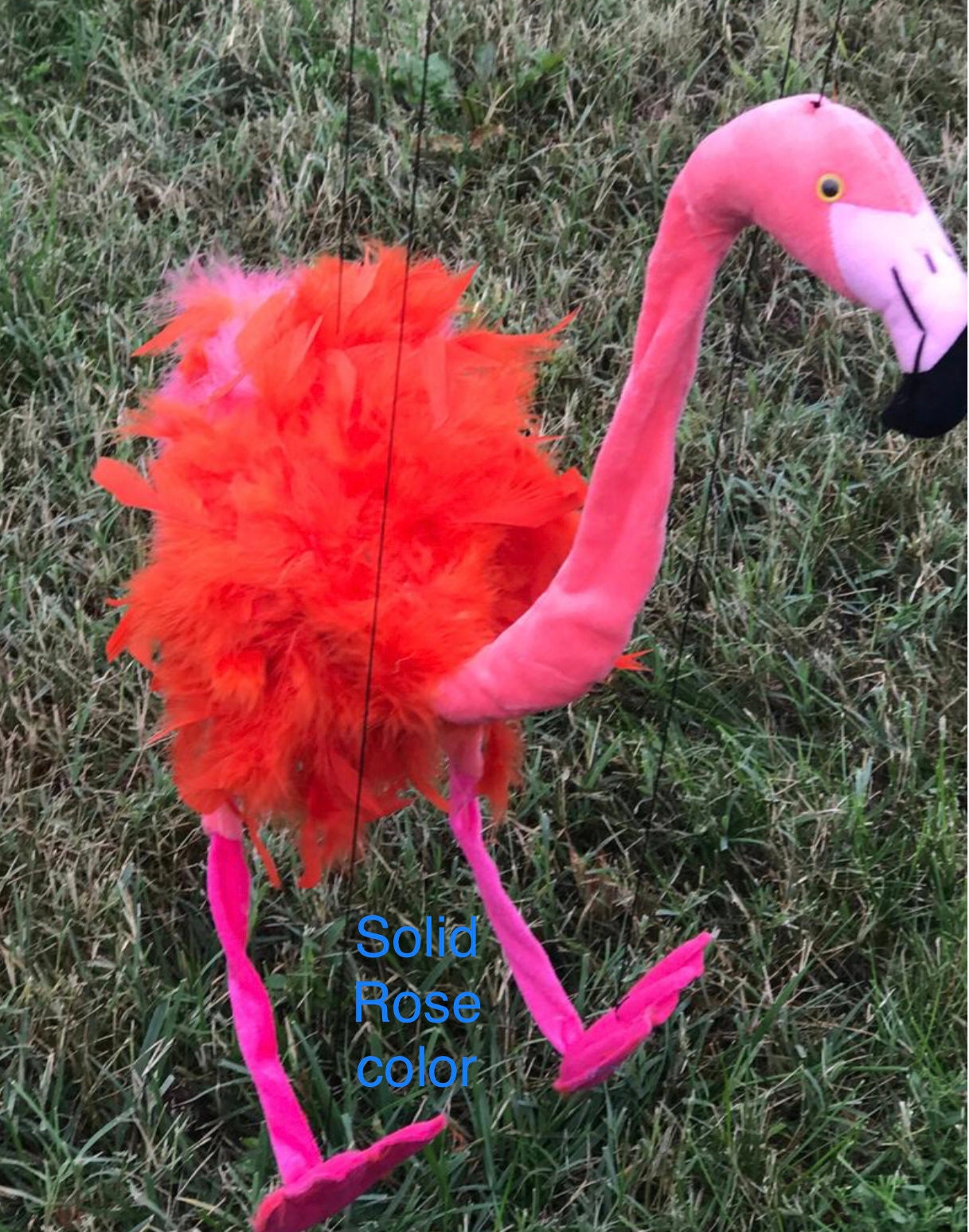 20” Feather Flamingo Puppets - Etsy