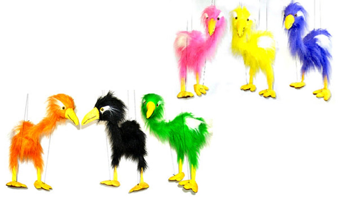 36" Big Bird Puppets - Etsy