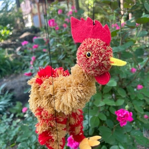 New 14” Roosters Assorted Color Puppets Marionettes - Etsy