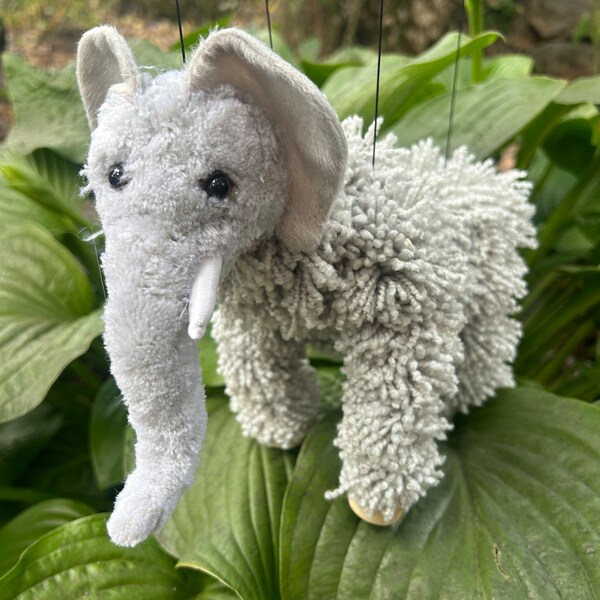 Elephant Puppet - Etsy