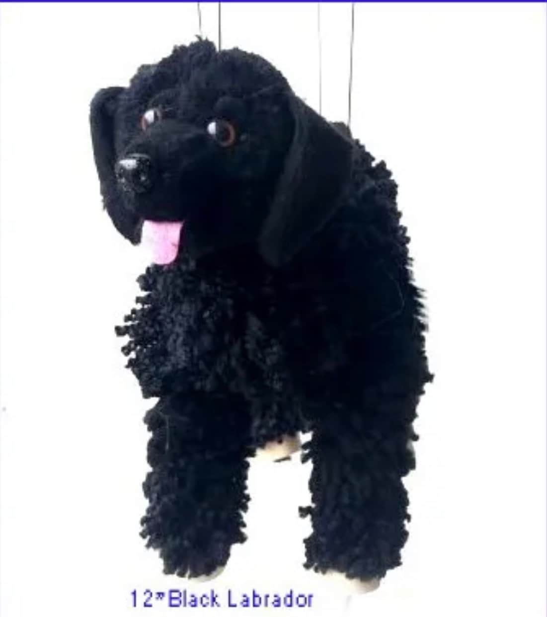 Very High Quality Golden Retriever and Labrador Dog Puppets Marionettes ...