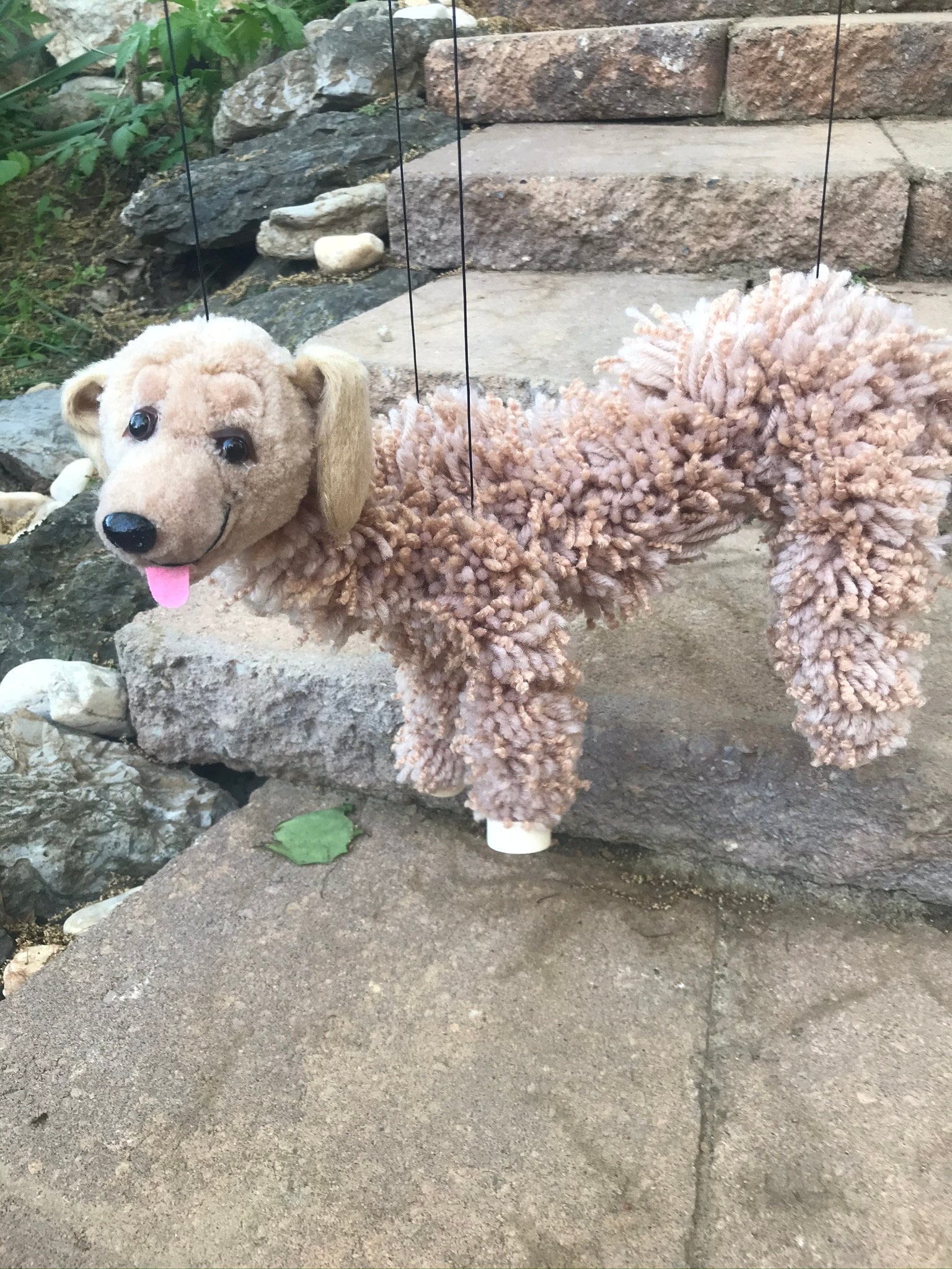 Very High Quality Golden Retriever and Labrador Dog Puppets Marionettes ...