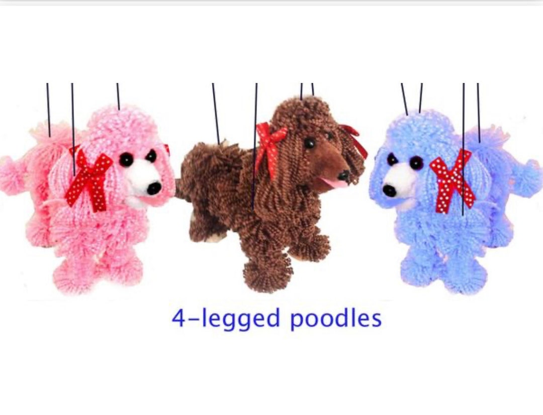 Poodle Dog 16” and Regular Available Puppets Marionette - Etsy