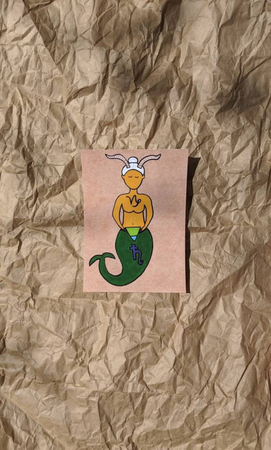 Capricorn Home Decor, Capricorn Birthday Gift, Astrological Home Decor ...