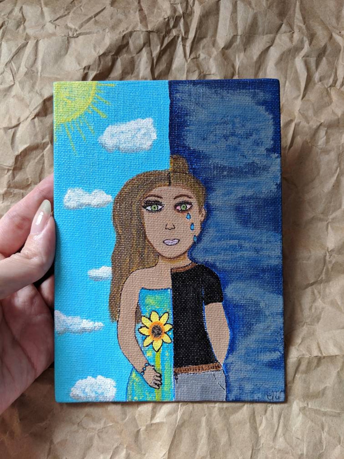 Bipolar Disorder Awareness, Mental Health Awareness, Mental Health Art ...