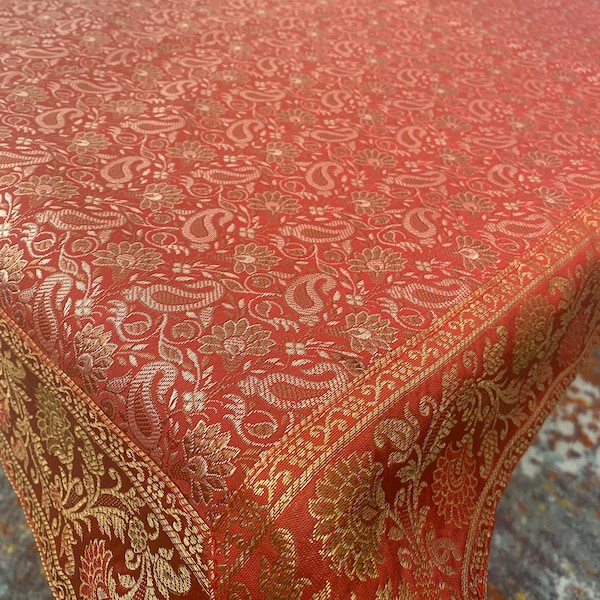 Red Table Cloth - Etsy