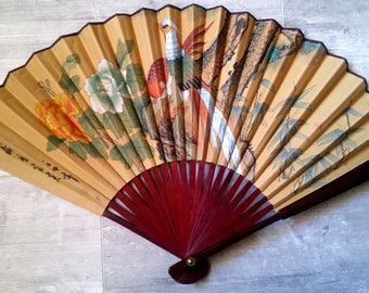 Large Japanese Fan - Etsy