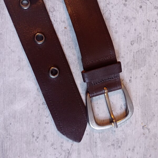 Soft Leather Belt - Etsy