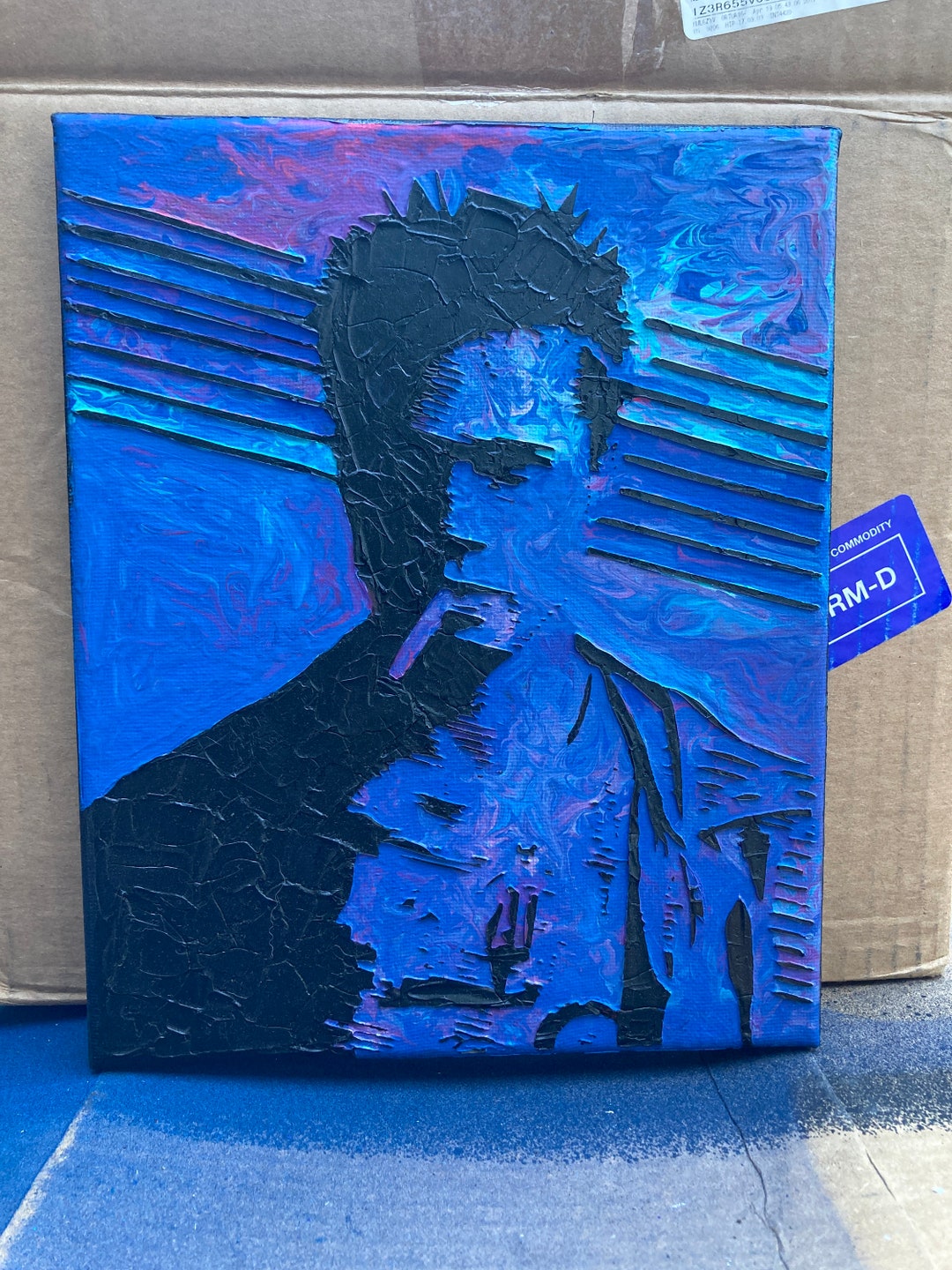 Tyler Durden (blue) - Etsy