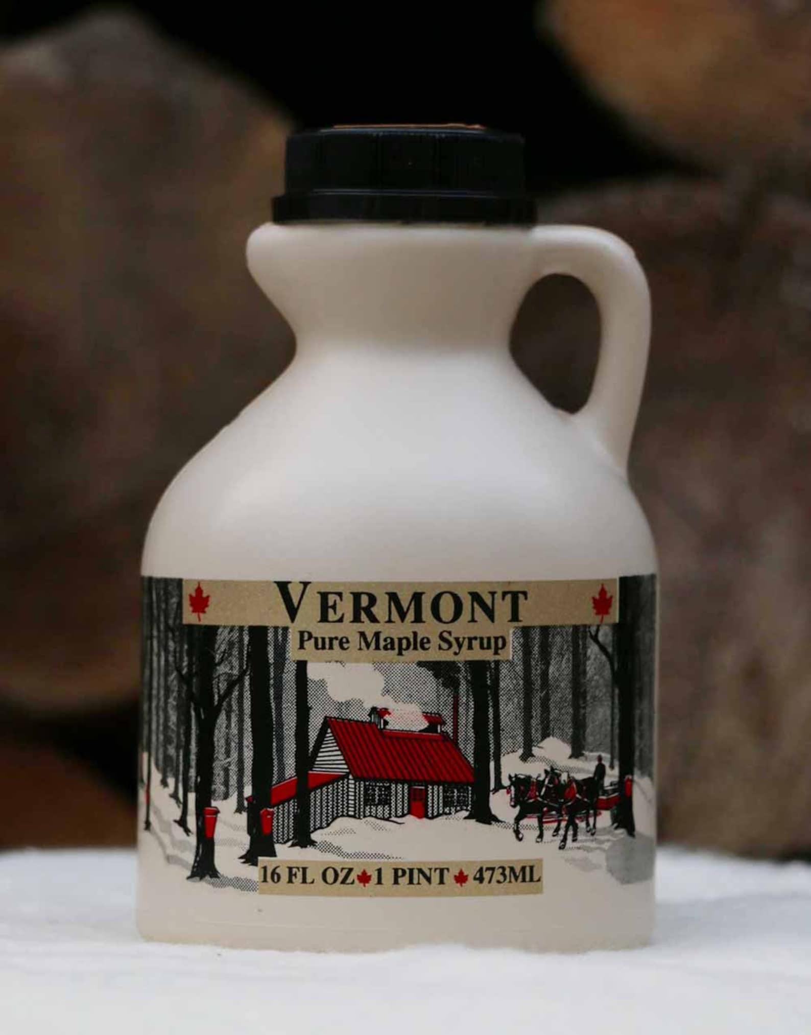 1 Pint Organic Pure Vermont Maple Syrup Made in Vermont USA - Etsy