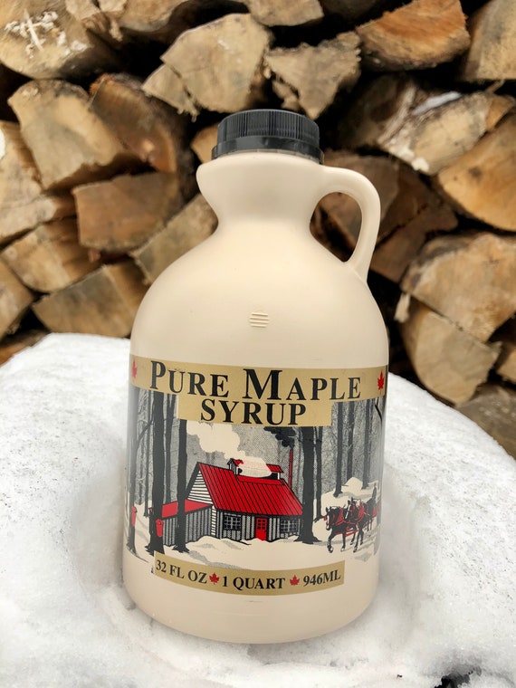 1 Quart Organic Vermont Pure Maple Syrup Made in Vermont USA - Etsy
