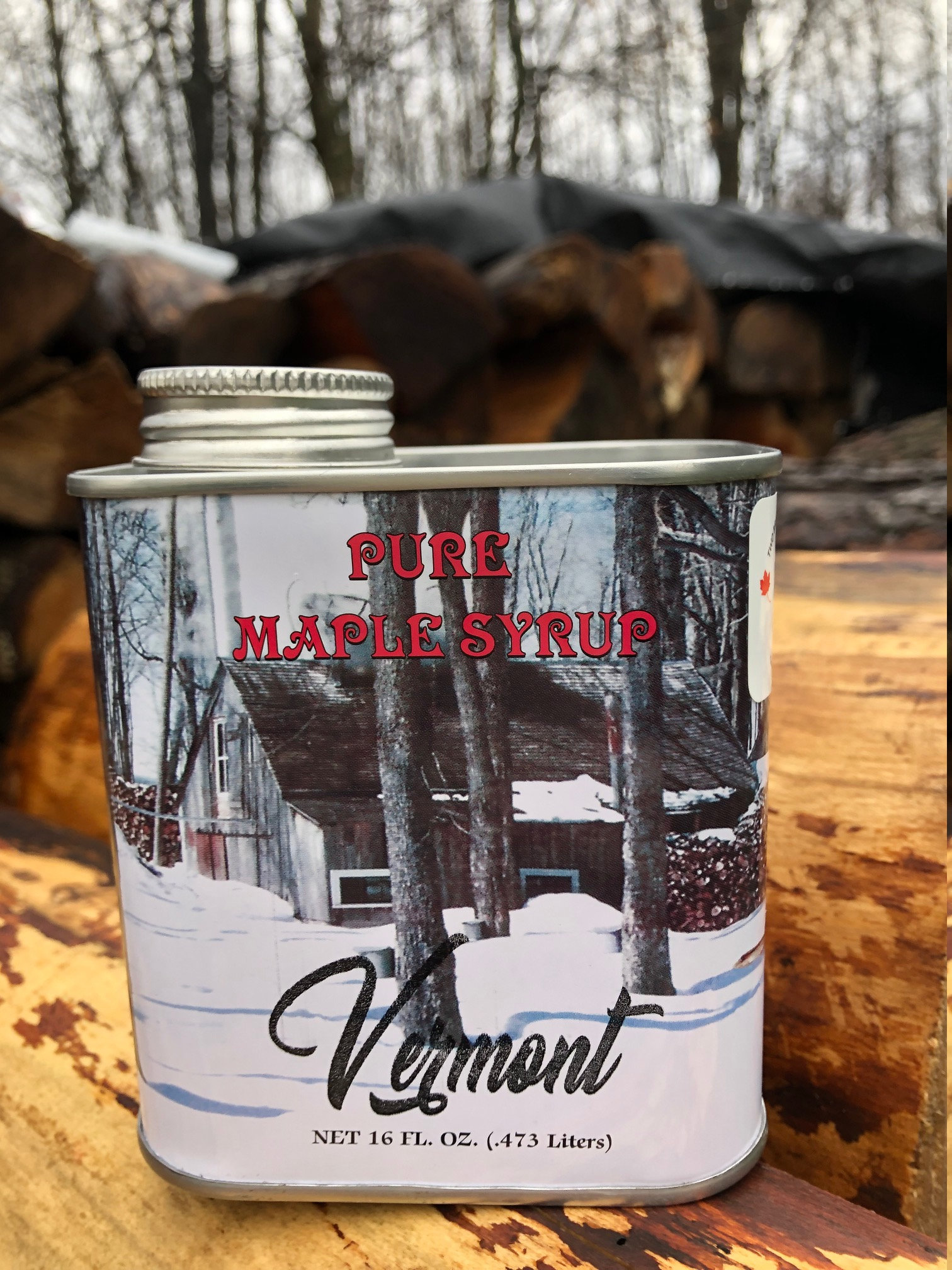 Canadian Maple Syrup In A Can