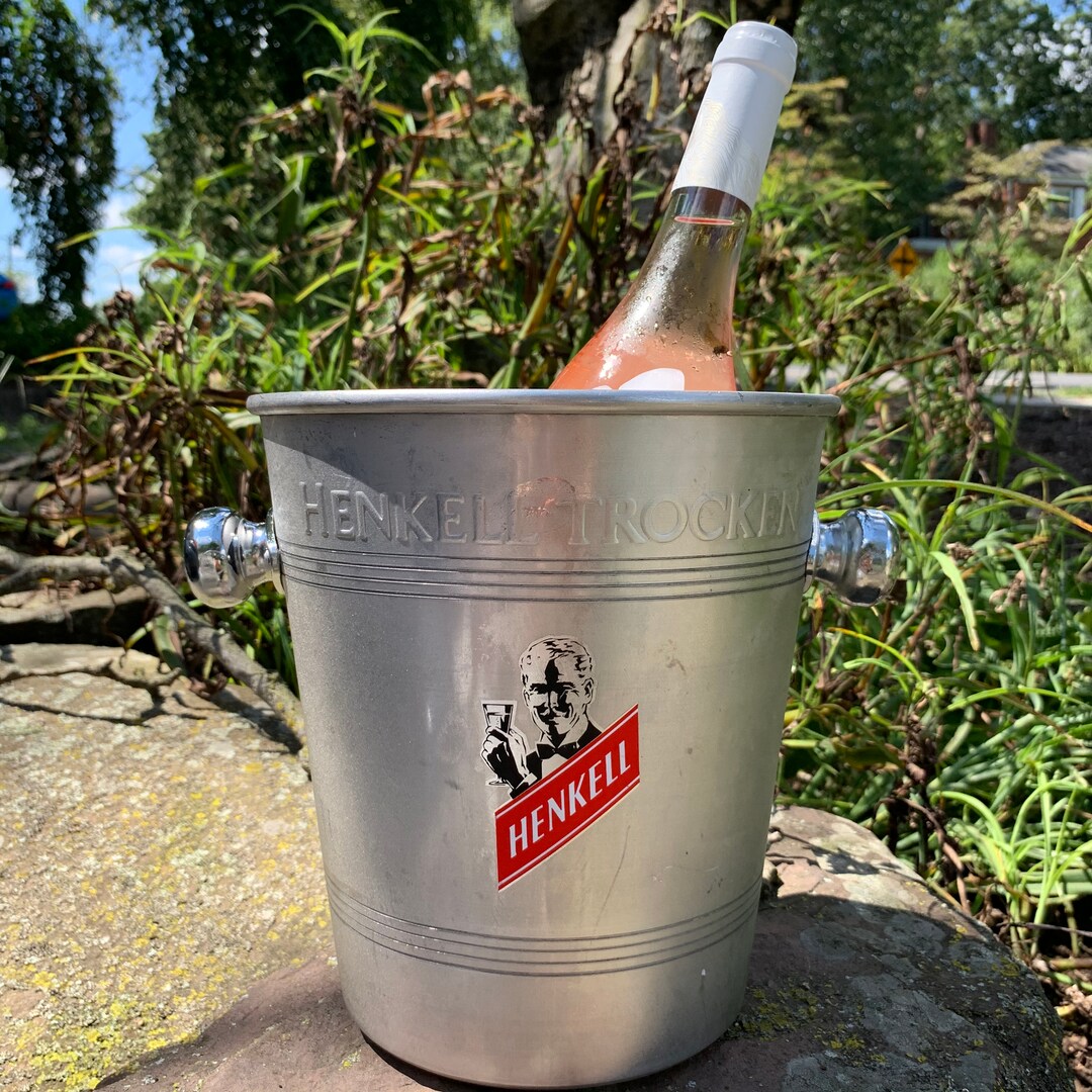 Vintage Henkell Trocken Champagne or Wine Aluminum Ice Bucket - Etsy