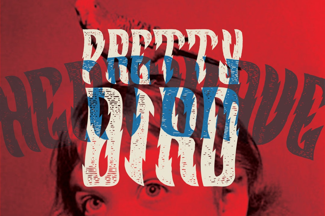 Penhorn Font | Three Font Pack - Etsy