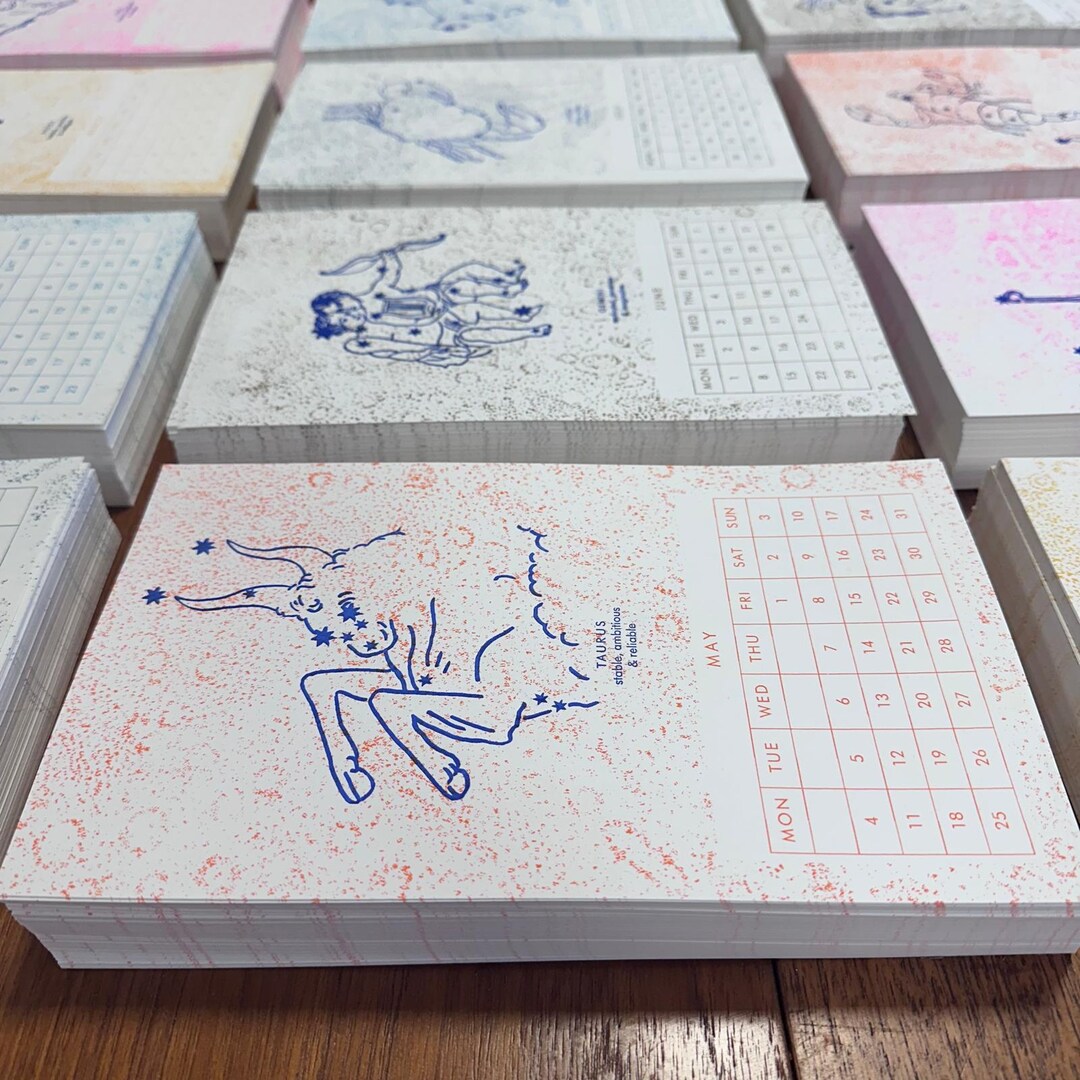 2026 Star Signs Calendar - Etsy
