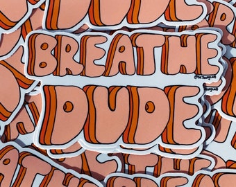 The dude sticker | Etsy