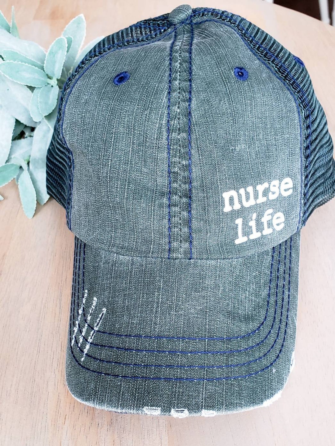 Nurse Life Hat - Nurse Hat - RN Hat - Nurse Gift - Hats for Nurses ...