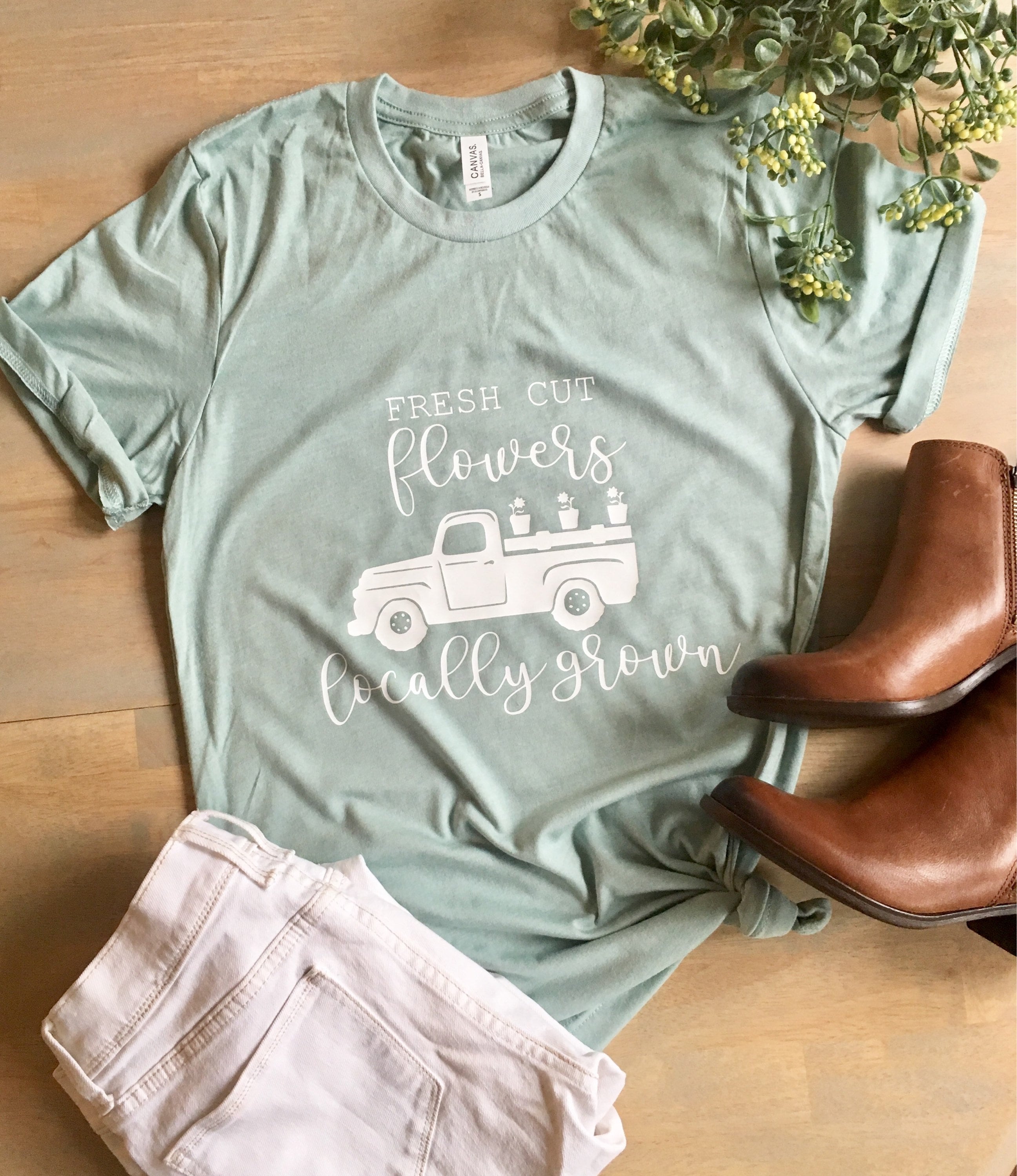 Fresh Cut Flowers Farm Shirt Farm Girl Farm Shirts Etsy fresh-cut-flowers-farm-shirt-farm-girl-farm-shirts-etsy